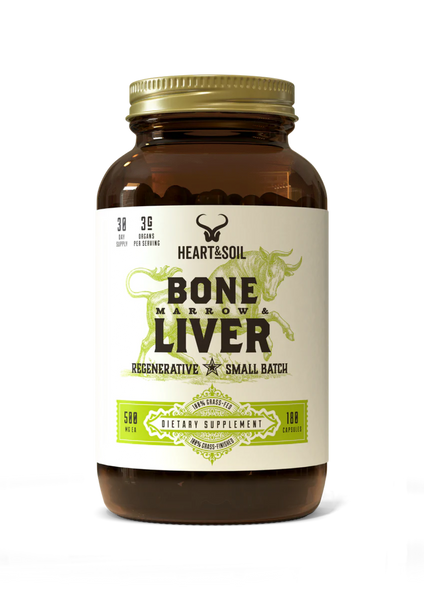 Bone Marrow & Liver Supplement | Heart & Soil