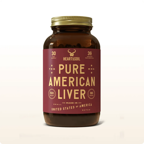 Pure American Liver | 100% American Beef | Heart & Soil
