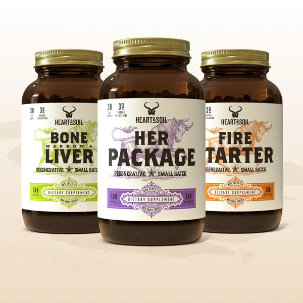 Female Vitality Stack | Reproductive Wellness | Heart & Soil