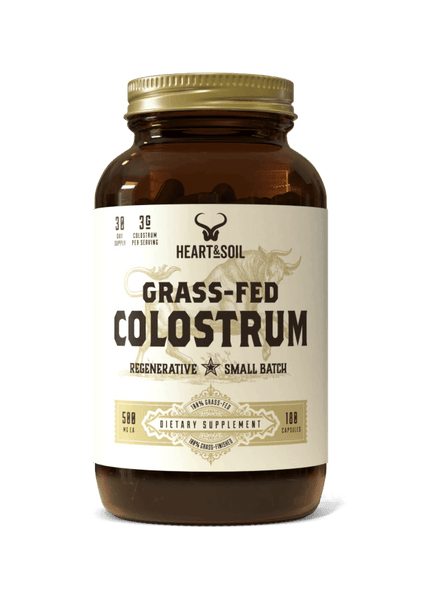 Grass-Fed Colostrum | Gut Health + Immune Boost | Heart & Soil